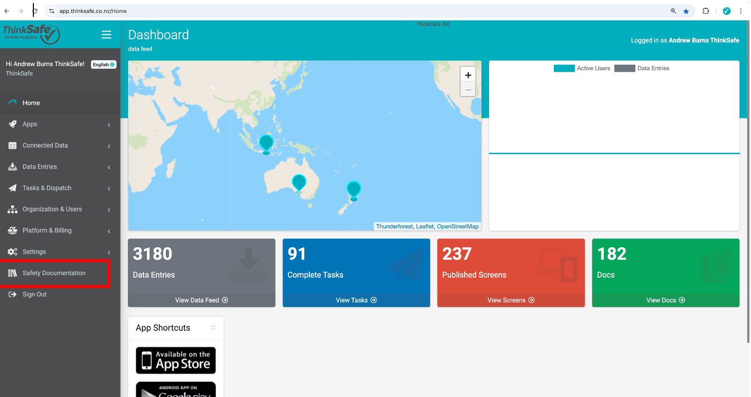 ThinkSafe Portal | Access Your H&S Documents | ThinkSafe | ThinkSafe